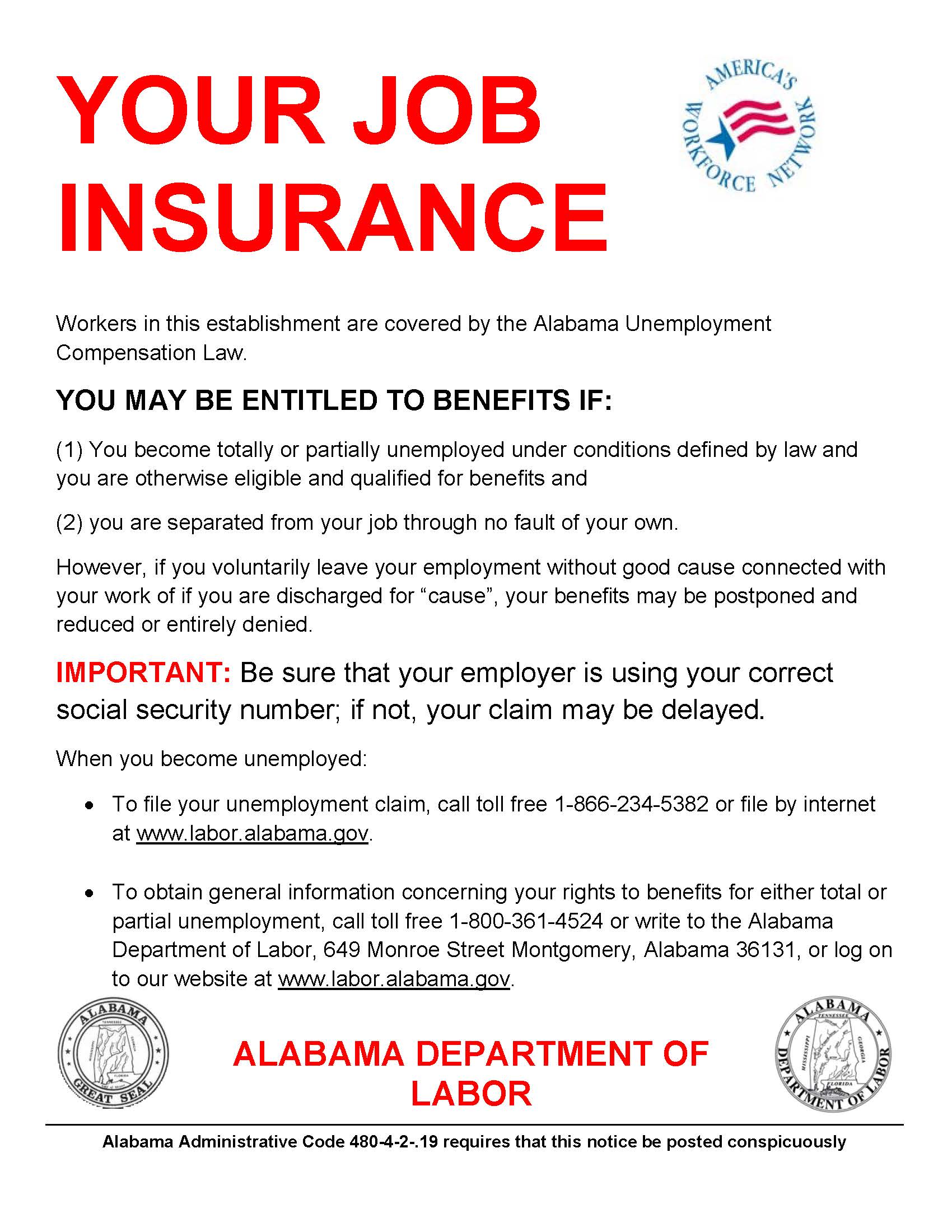 Job Site Posters Startley General Contractors Inc